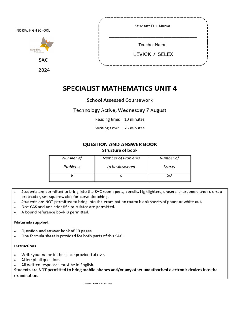 SAC 2 - Part 1 Tech-Active | PDF