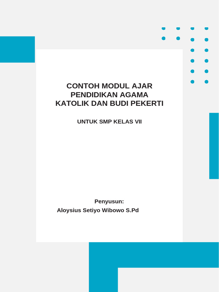 Modul Ajar Kelas Vii ( | PDF