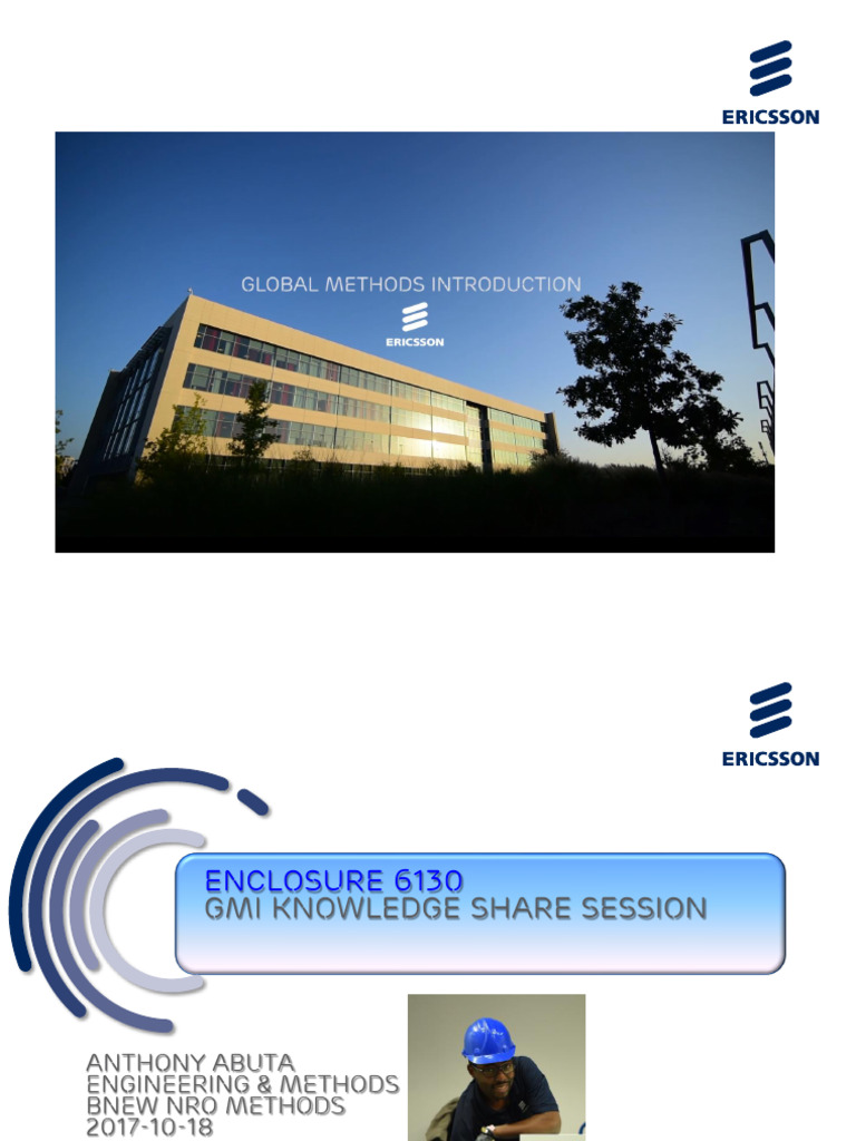 Enclosure 6130 GMI Knowledge Share Rev B | PDF