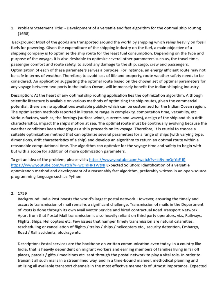 Problem Statement Title | PDF