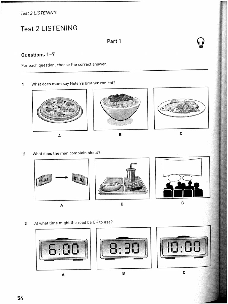 Collins B1 2020 Listening Test 2 | PDF