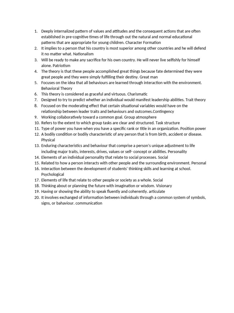 CLFM Prelim Quiz 22-23 | PDF