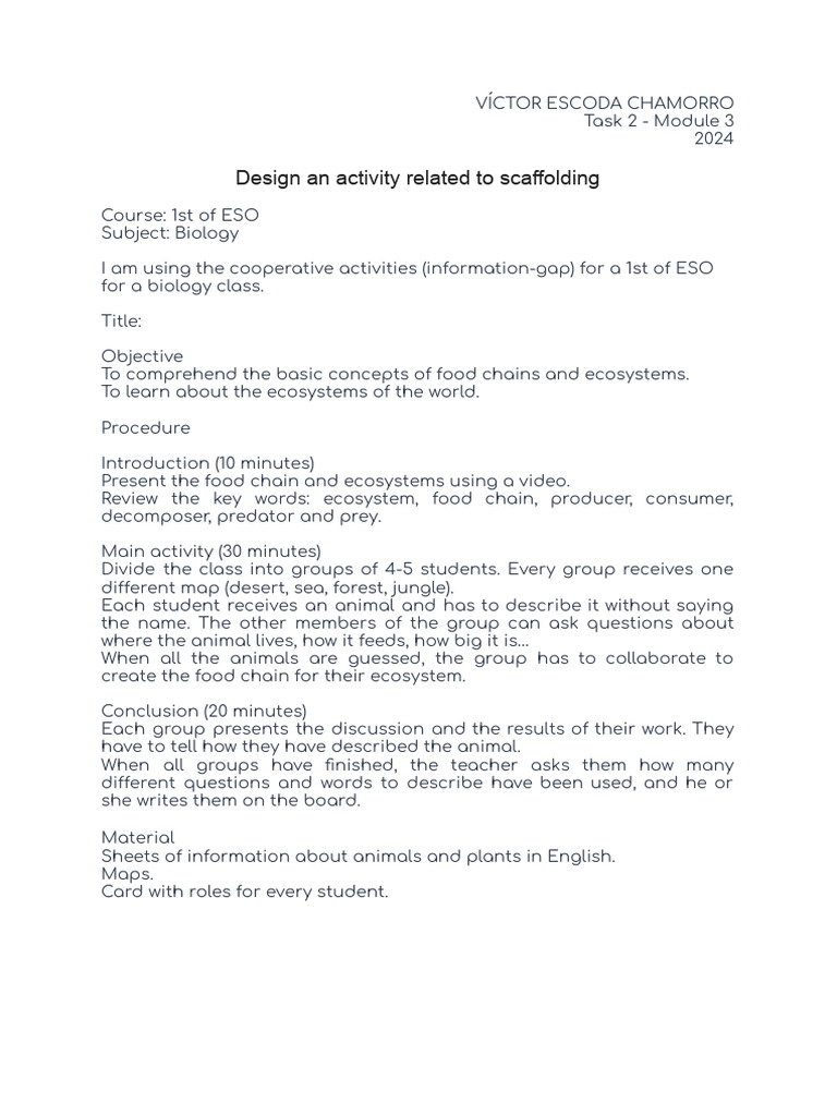 Task 2 - Module 3 (Victor EC) | PDF