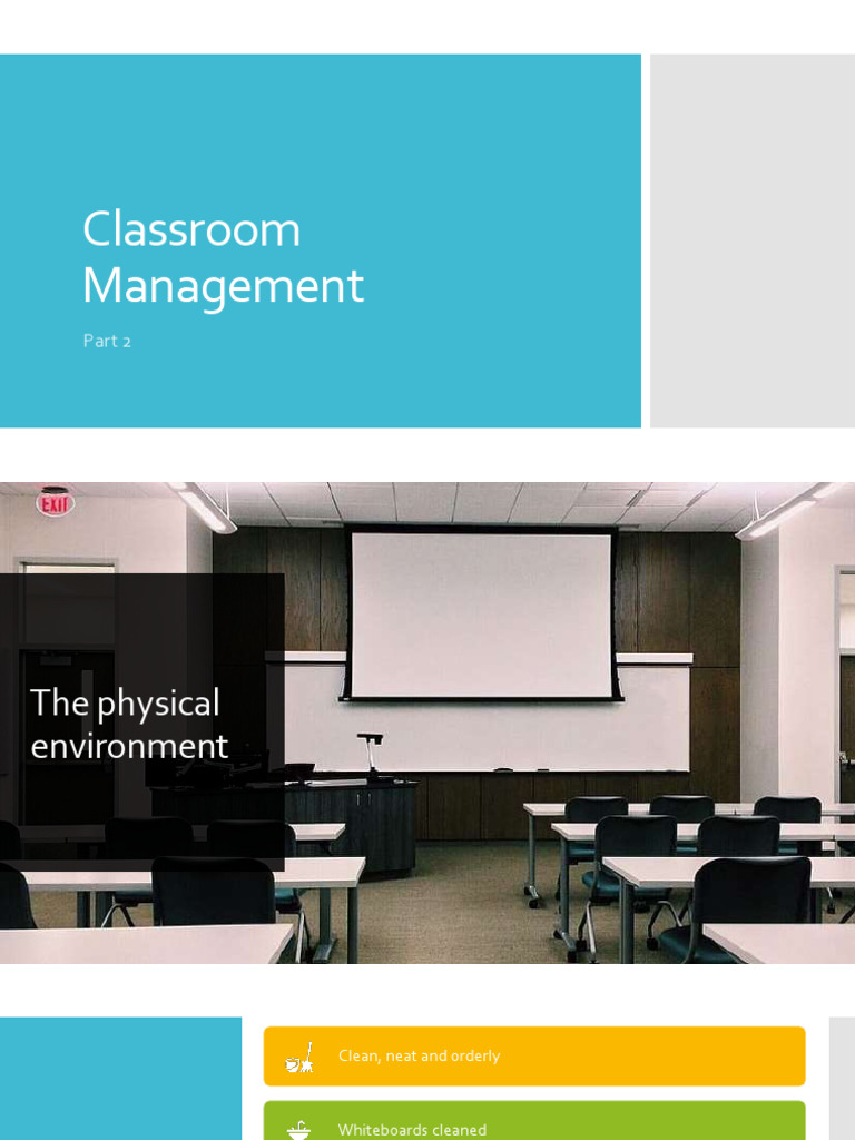Classroom Managament 2.1pptx | PDF