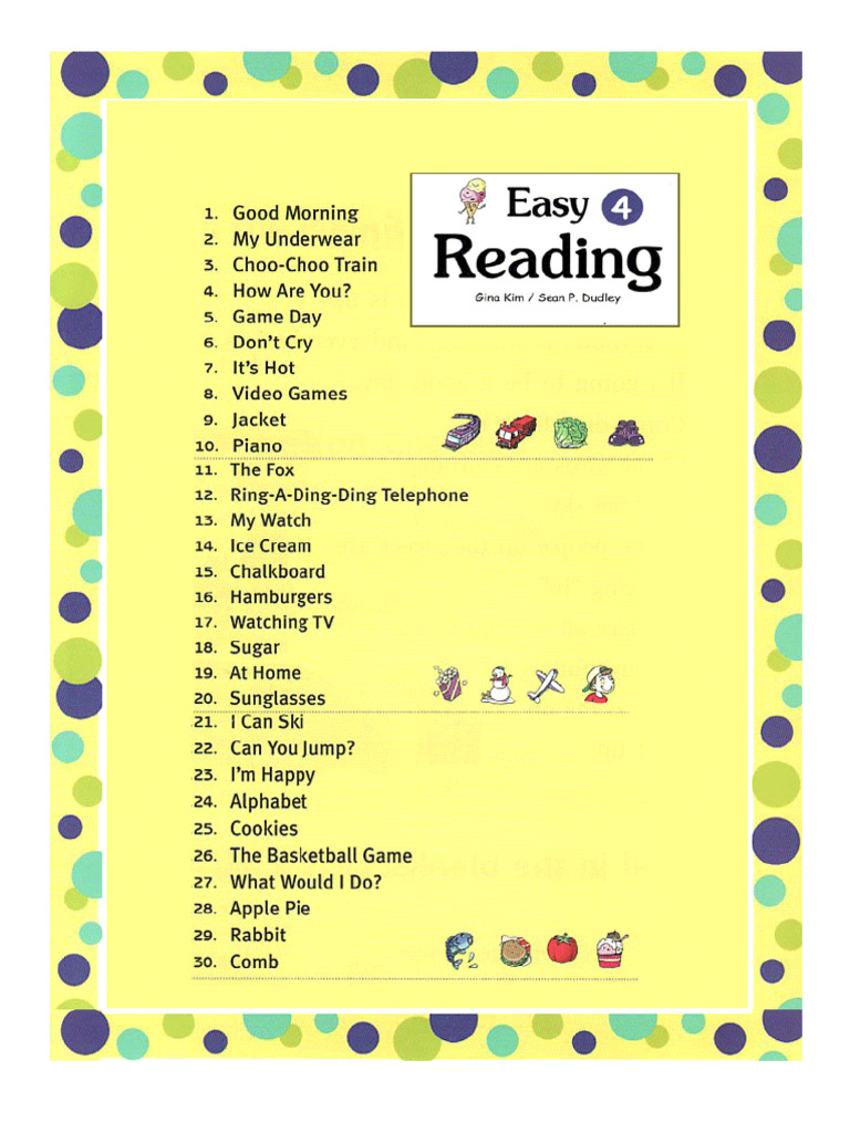 Easy Reading 4 | PDF