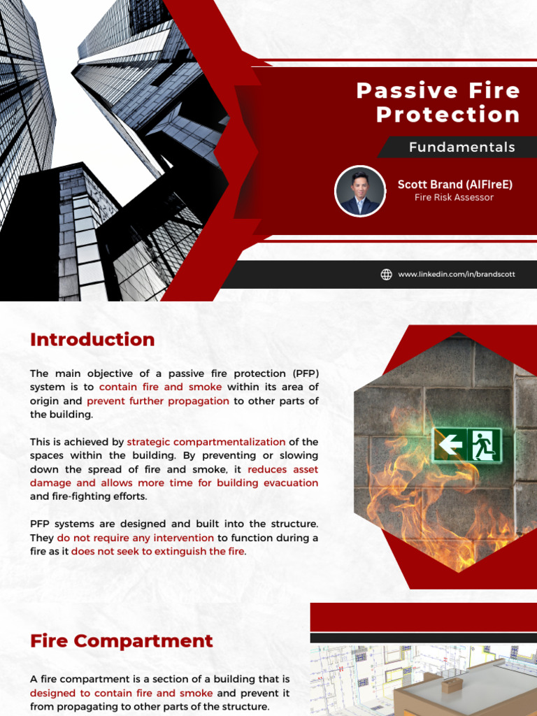 Passive Fire Protection Fundamentals | PDF