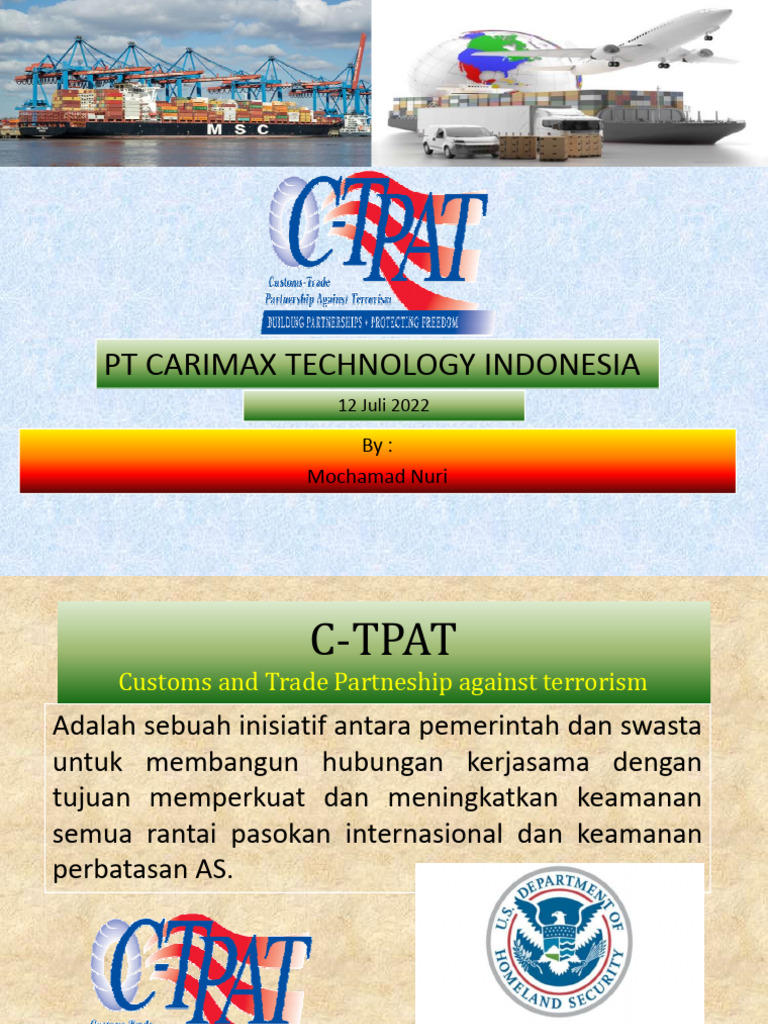 C Tpat Training | PDF
