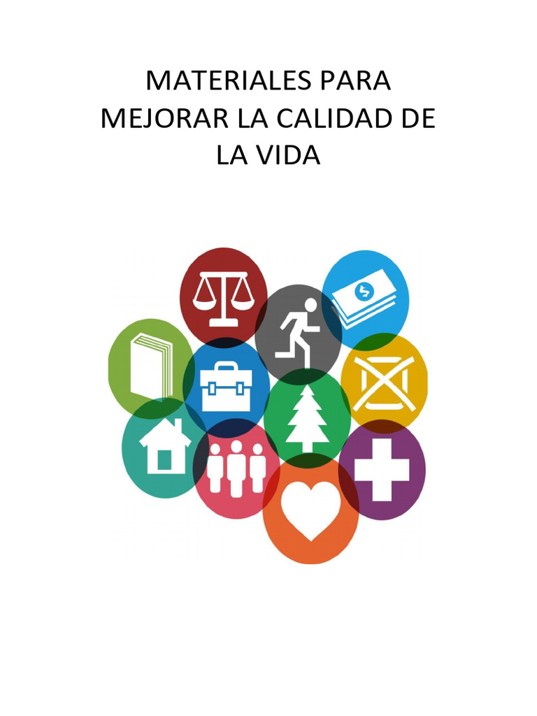 Materiales para Mejorar La Calidad de La Vida | PDF | Alimentos | Salud ...