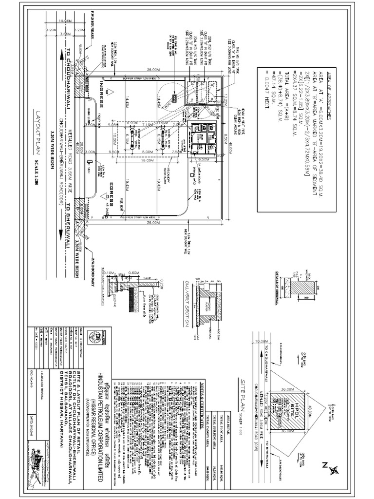 Fuel Station Layoutplan | PDF