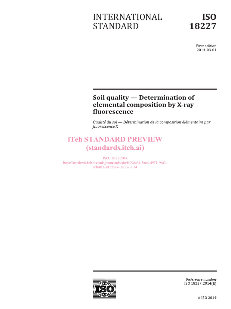 Iso 18227 2014 | PDF