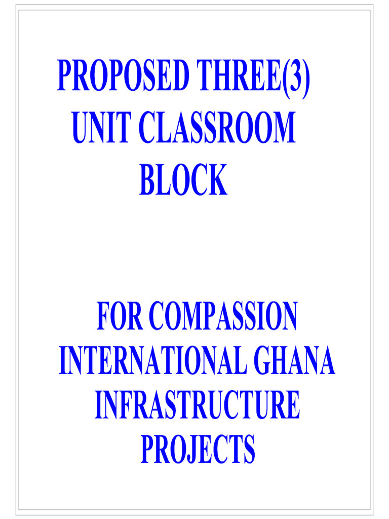 GH0994 - 3-UNIT CLASSROOM DESIGN | PDF