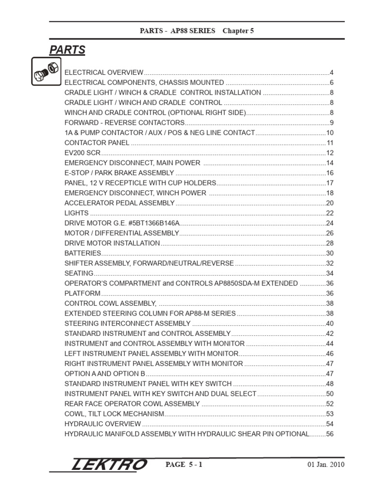 Chapter 5 Parts | PDF