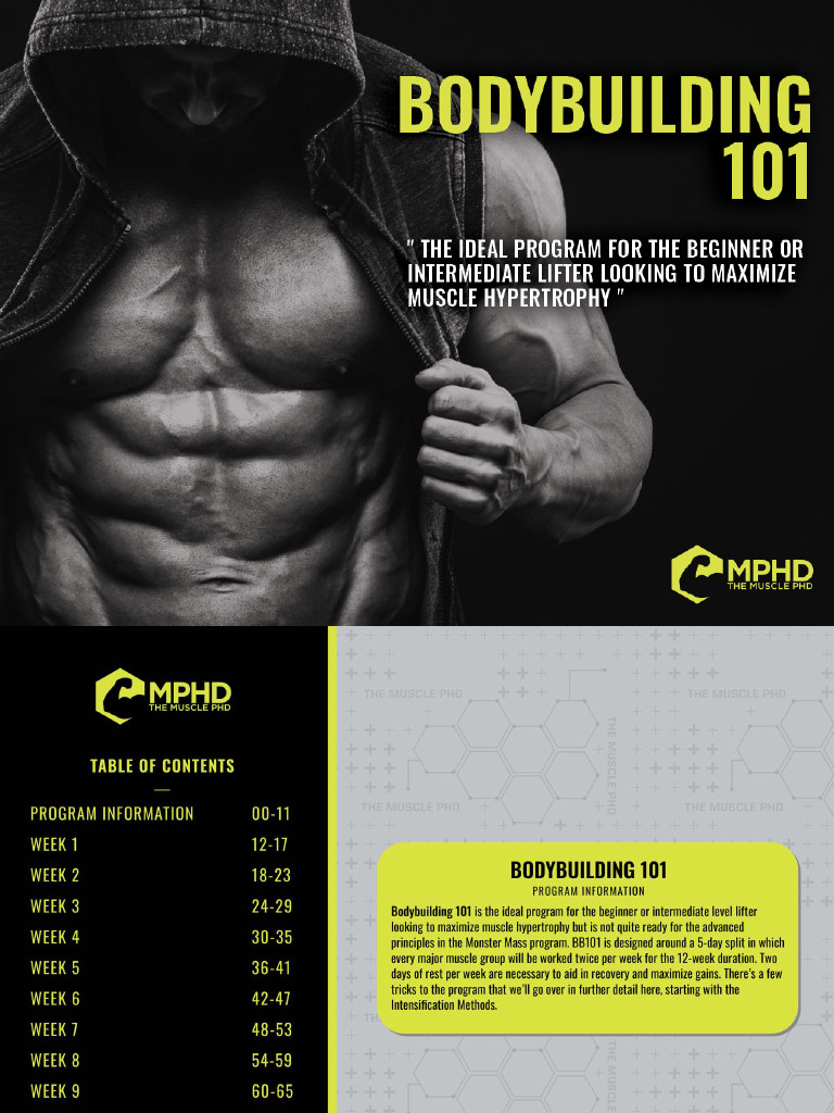 Bodybuilding 101 Themusclephd | PDF