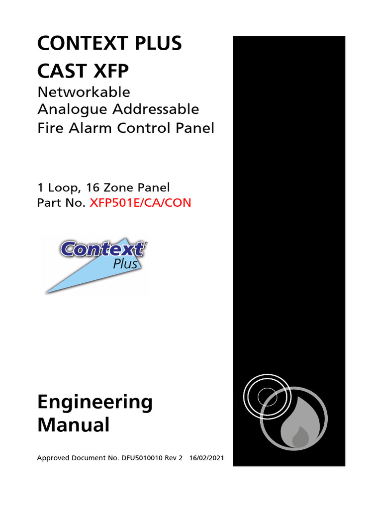 Context Plus CAST XFP 1 Loop 16Z Engineers Manual Rev 2 | PDF