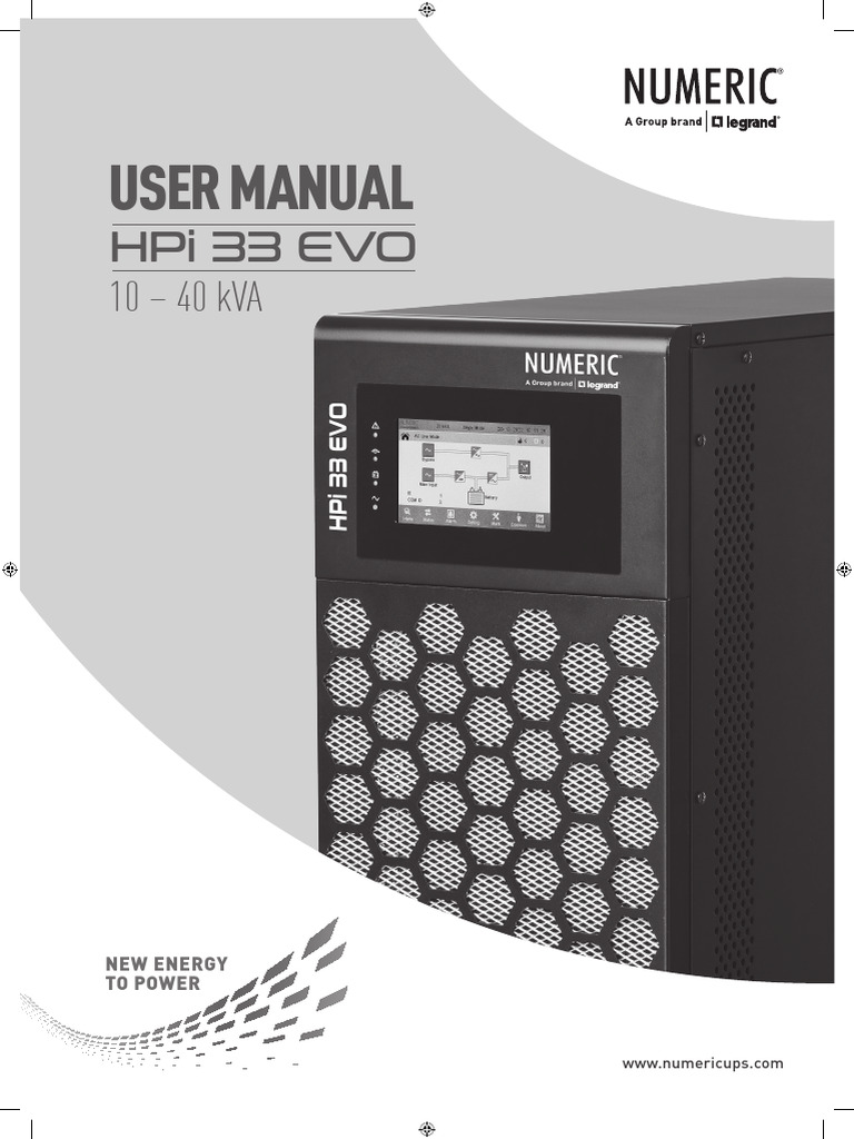 HPi 33 EVO UsersManual R2 HiRes | PDF