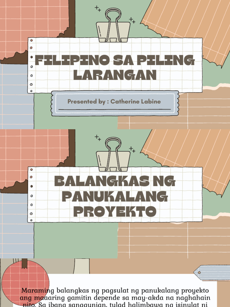 My-report-in-filipino | PDF