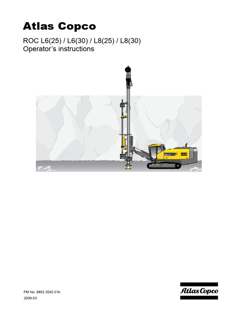 Operator's Instructions ROC L6 (25), L6 (30), L8 (25), L8 | PDF | Pump ...