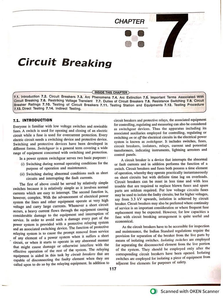 Circuit Breakers | PDF