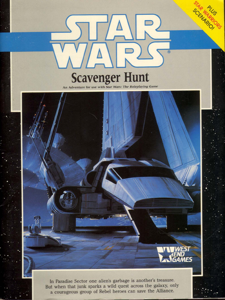 Star Wars D6 - Scavenger Hunt | PDF