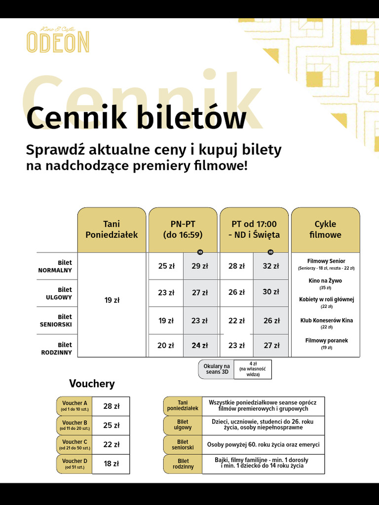 CENNIK (1) | PDF