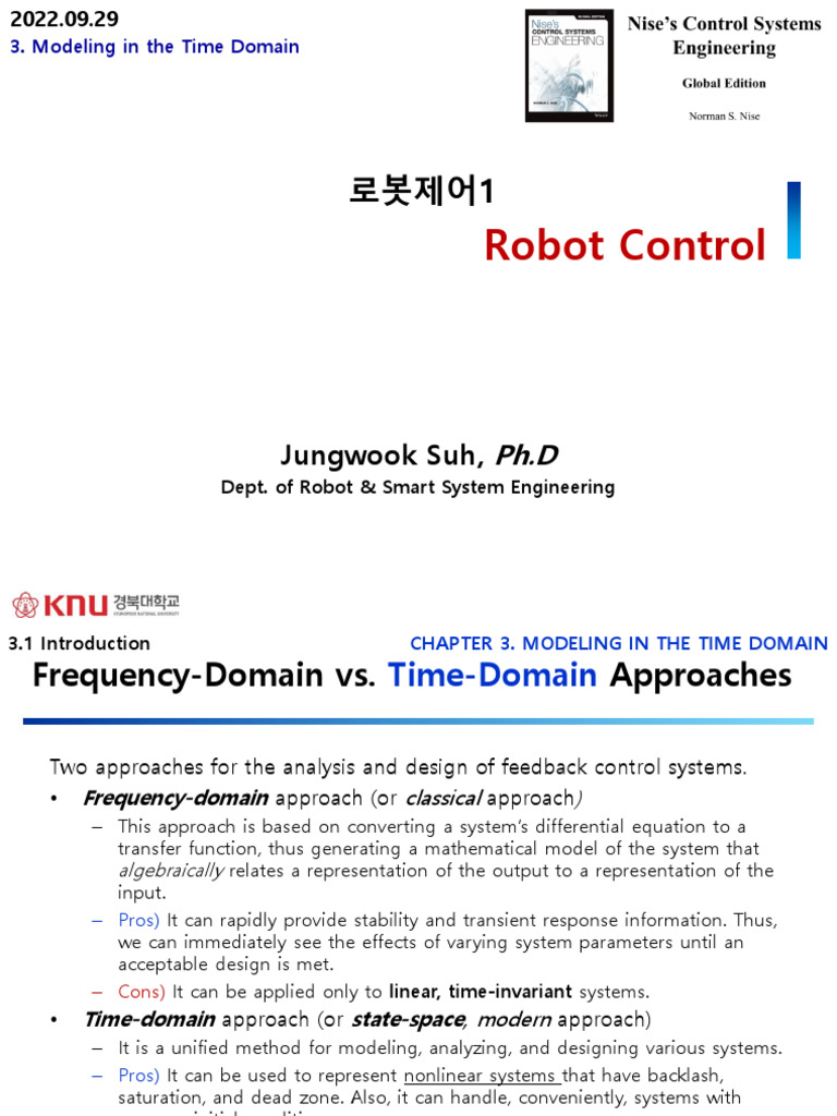 220929 (목) 로봇제어1 강의자료 ch.03 | PDF