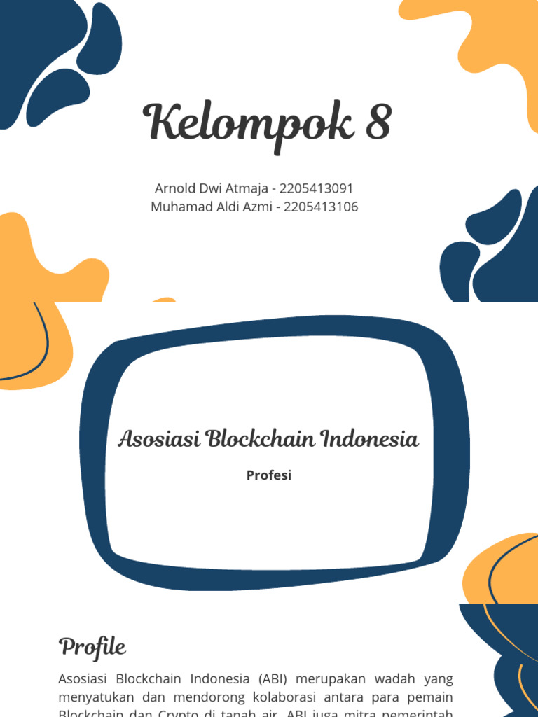 Profile Asosiasi Profesi Dan Industri Kel. 8 | PDF
