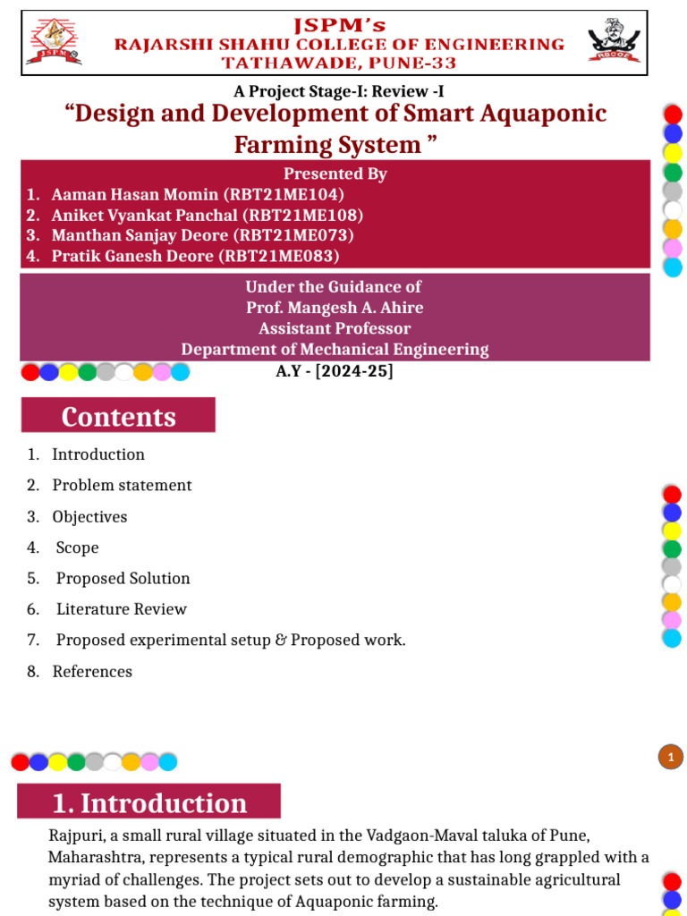 Project PPT Format | PDF