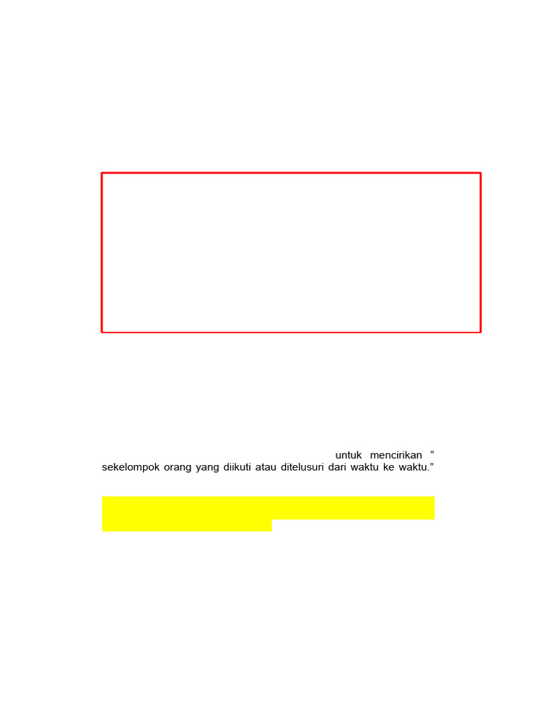 Disain Studi Kohort | PDF