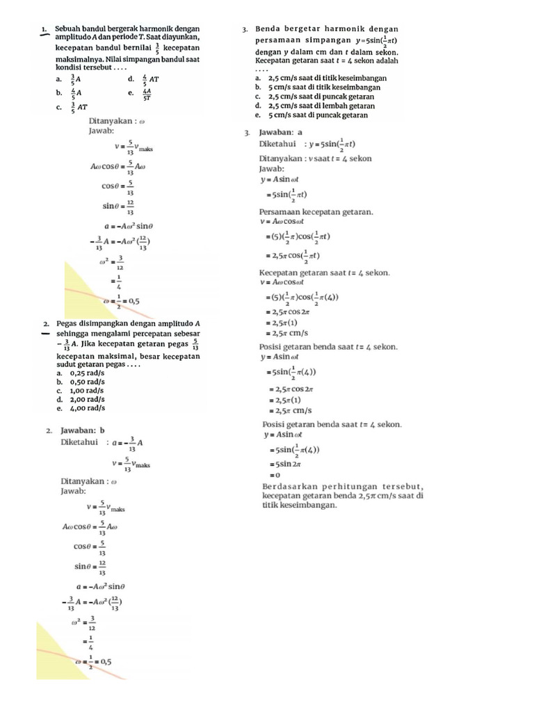 FISIKA ASESMEN 1 NBL | PDF
