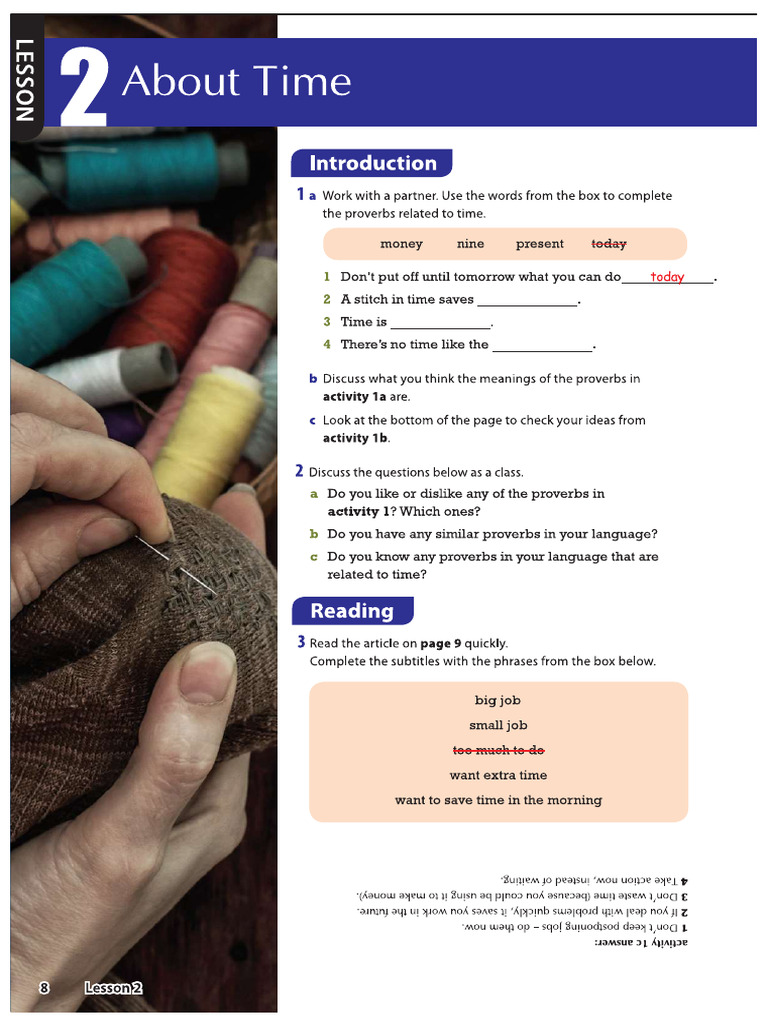 Time To Talk Upper-Intermediate B2 Student 39 S Book-8 | PDF