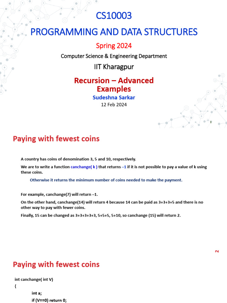 06-Recursion-Ex | PDF