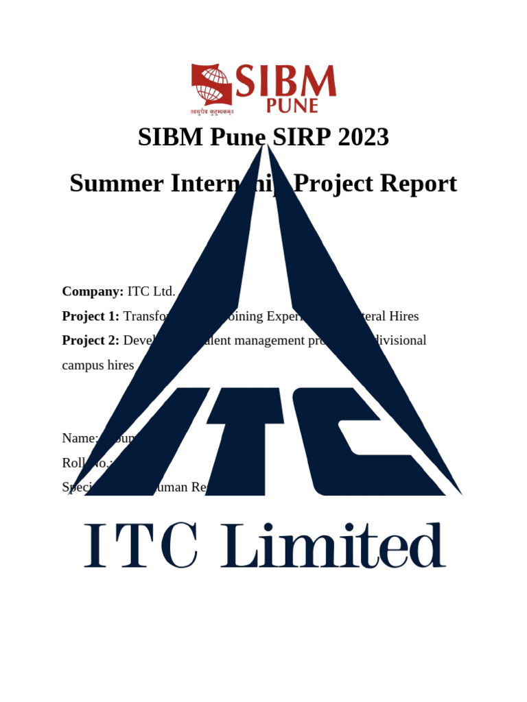 Final Report SIRP 2023 - Word | PDF