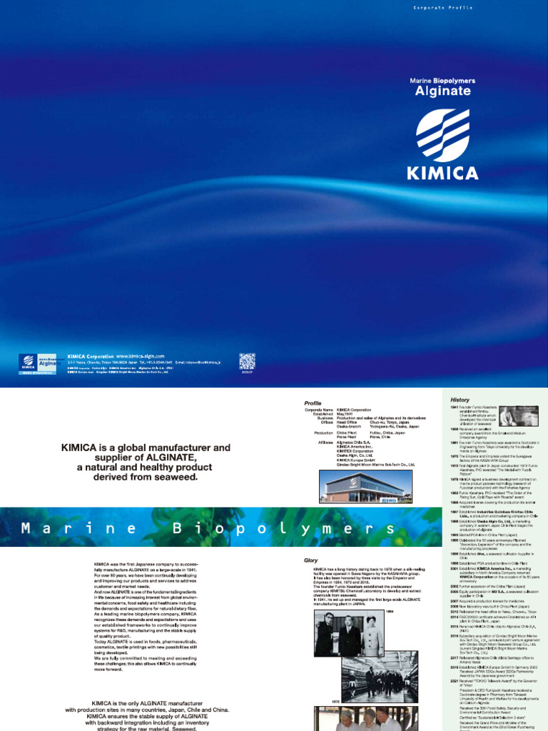 KIMICA CorporateProfile | PDF