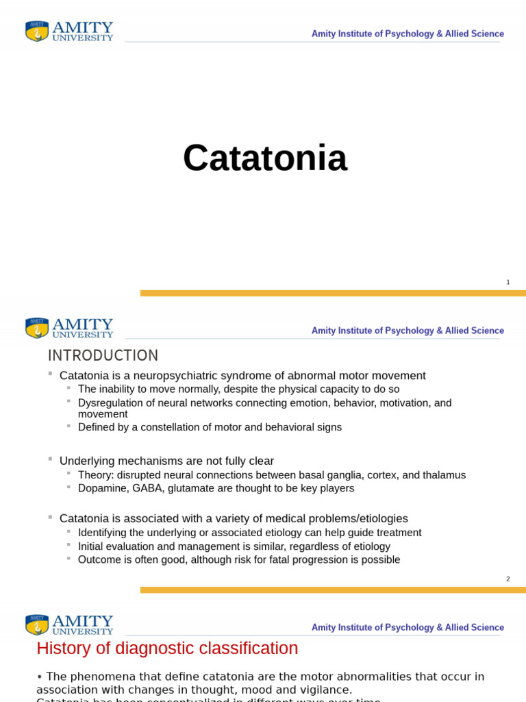 Catatonia | PDF