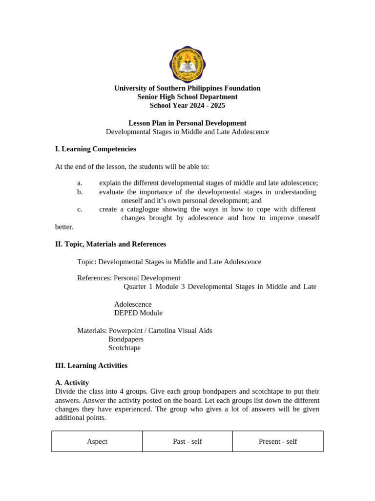 Lesson Plan - English | PDF