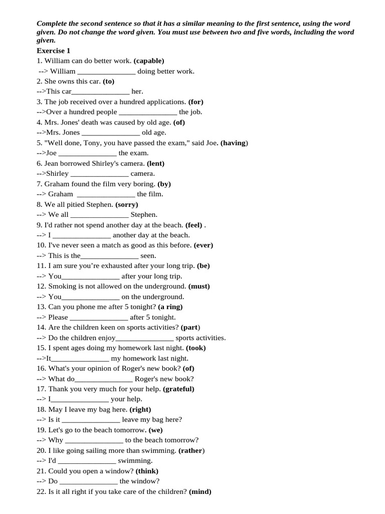 Writing Sentences 2-5 Words | PDF