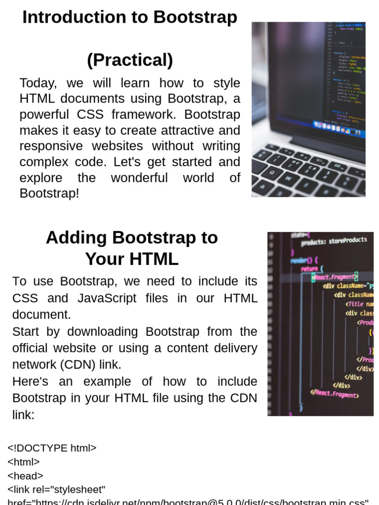 Bootstrap Basics for Beginners | PDF | Bootstrap (Front End Framework) | Business