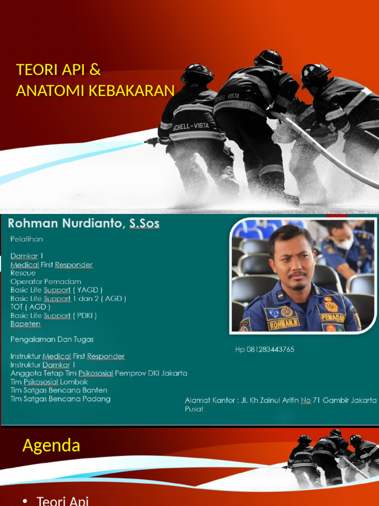 Teori API Dan Anatomi Kebakaran Rohman Anu | PDF