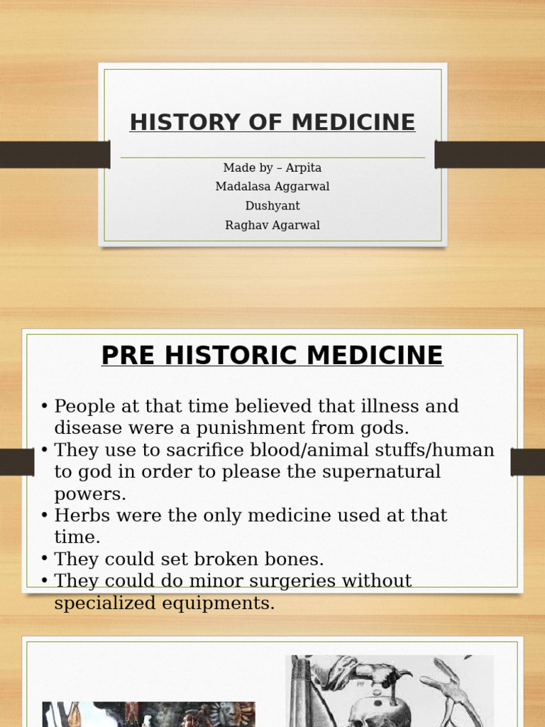 History of Medicine | PDF