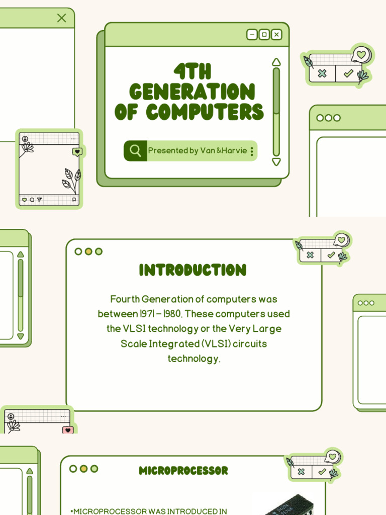4th Generation of Computers | PDF