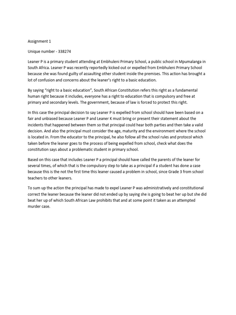 Assignment 1 answer | PDF