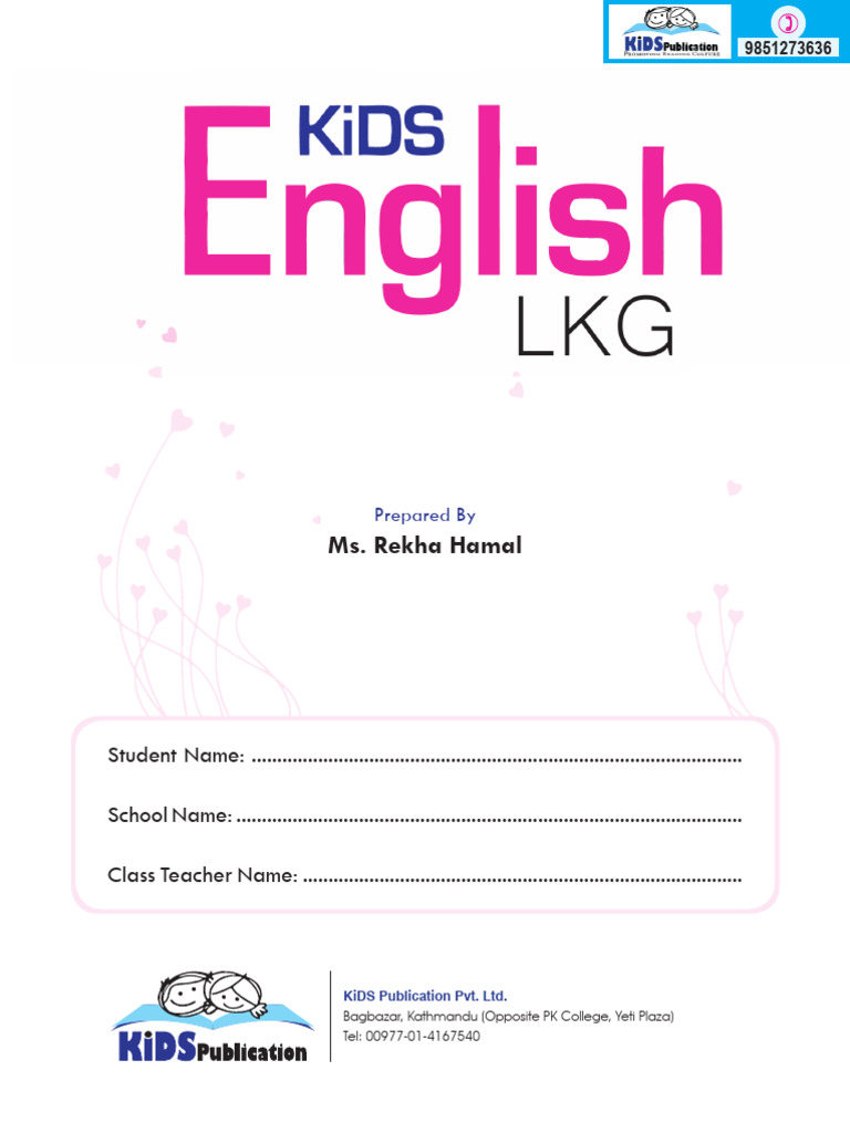 Lkg English Pdf