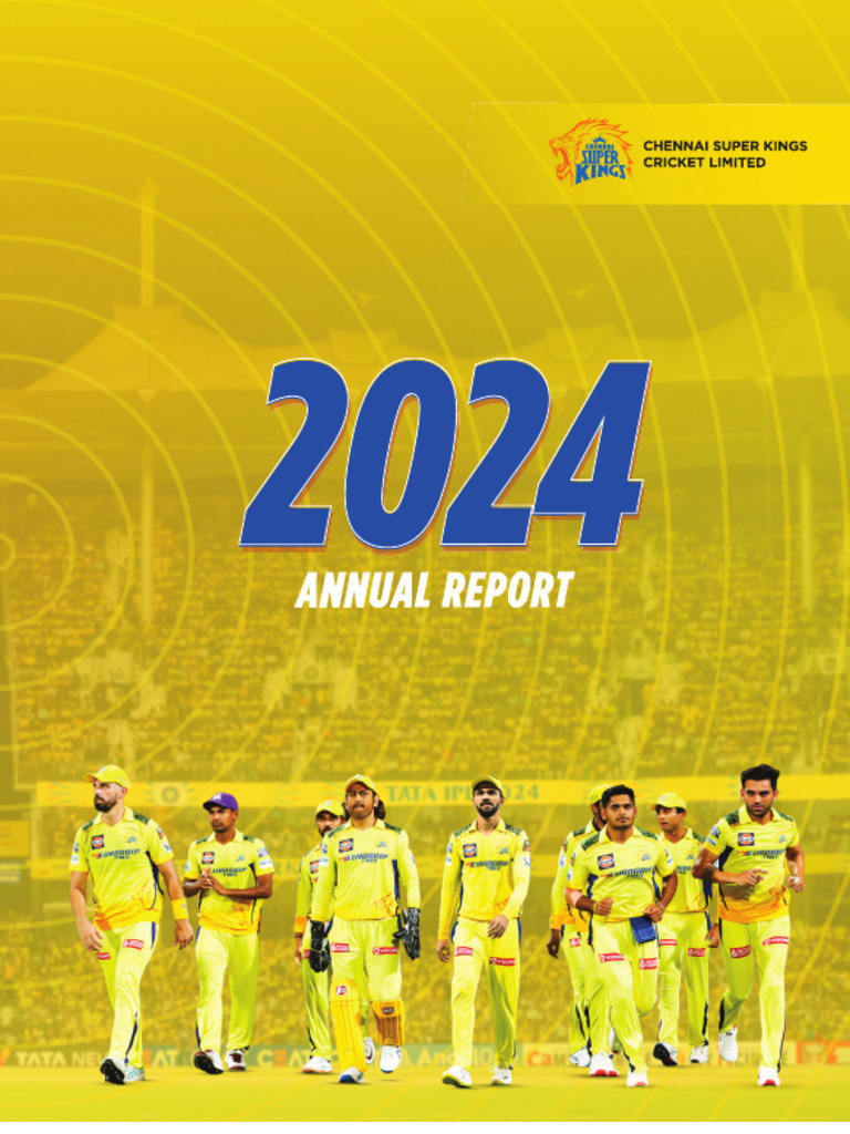 Chennai Super Kings Cricket Limited Annual Report 240904 183920 | PDF