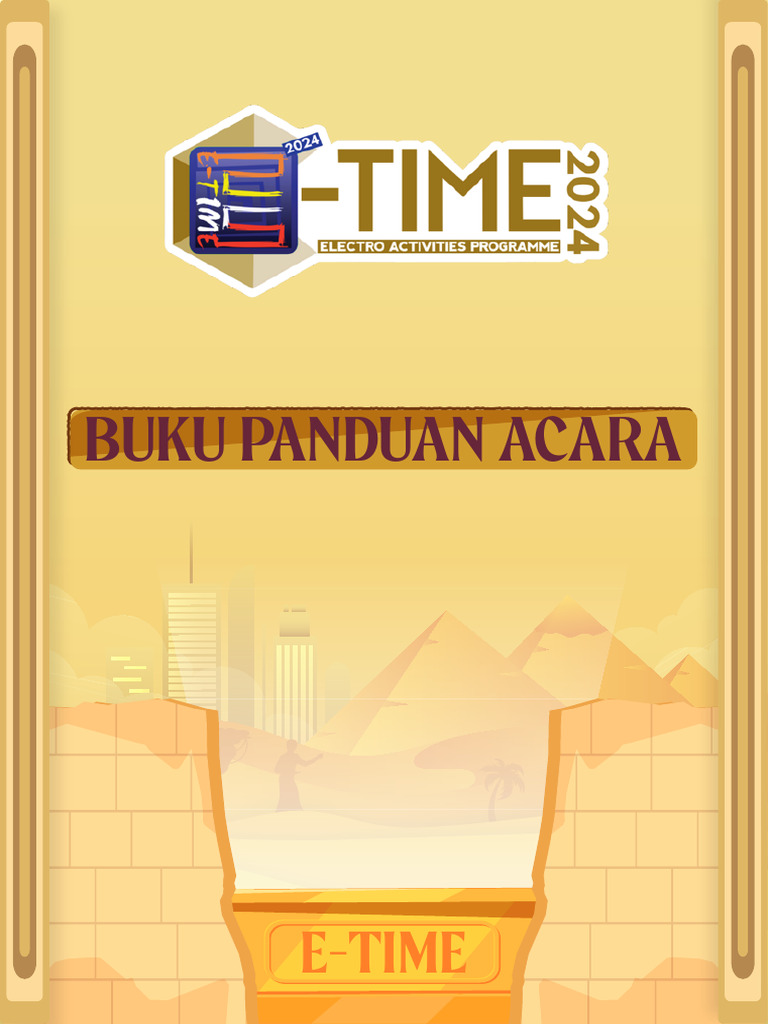 Guide Book Peserta E-Time 2024 (Small Size) | PDF