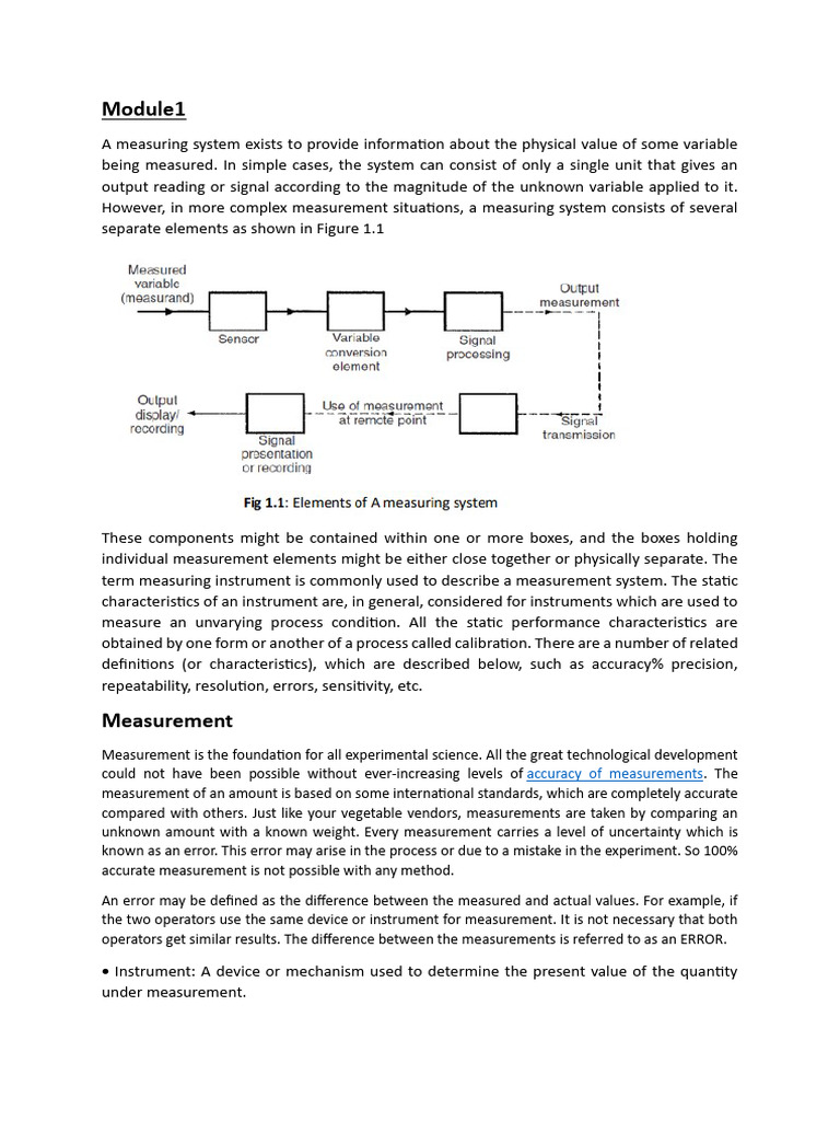 Measurement BEE | PDF