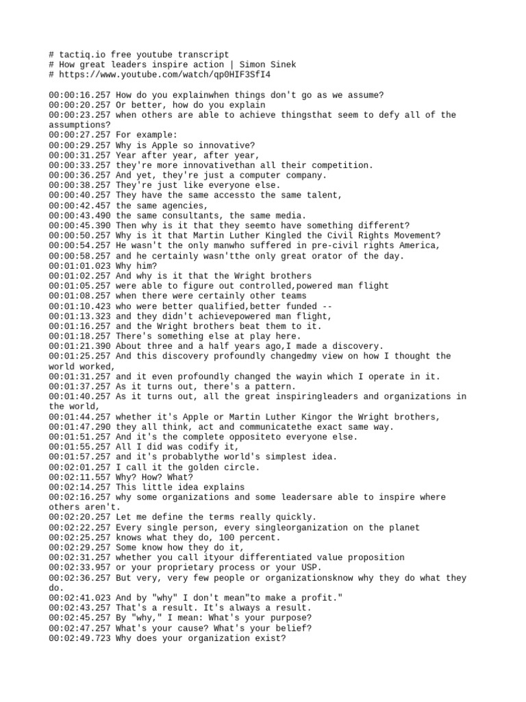 Tactiq Free Transcript qp0HIF3SfI4 | PDF