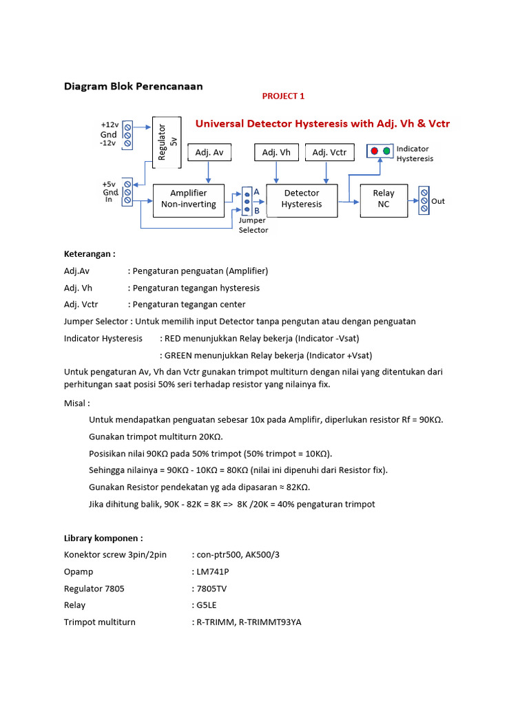 Project Det Hysteresis DG Adjust VH - VCTR | PDF
