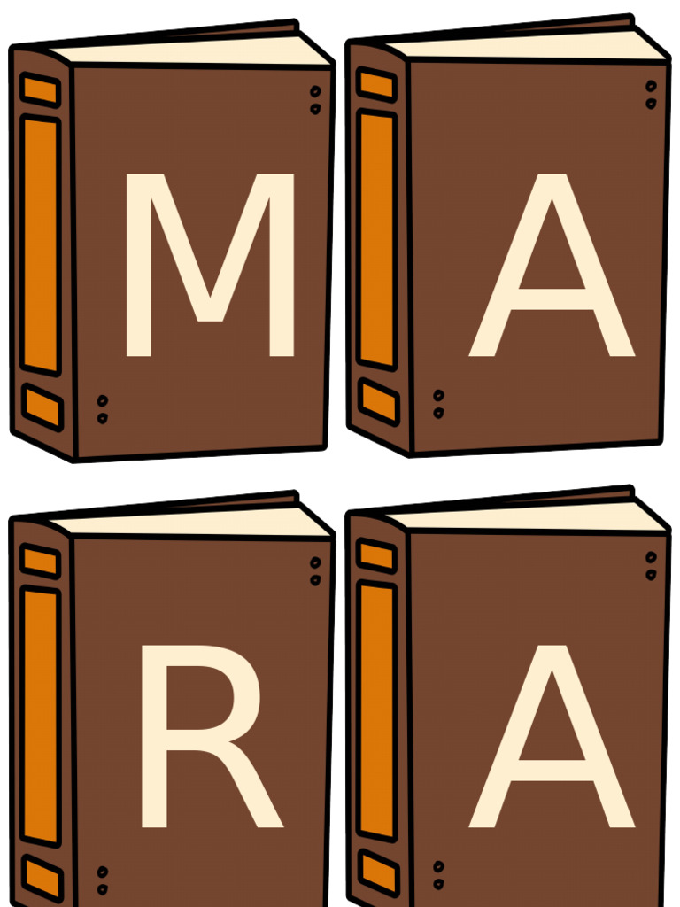 Banderin Maraton de Lectura | PDF