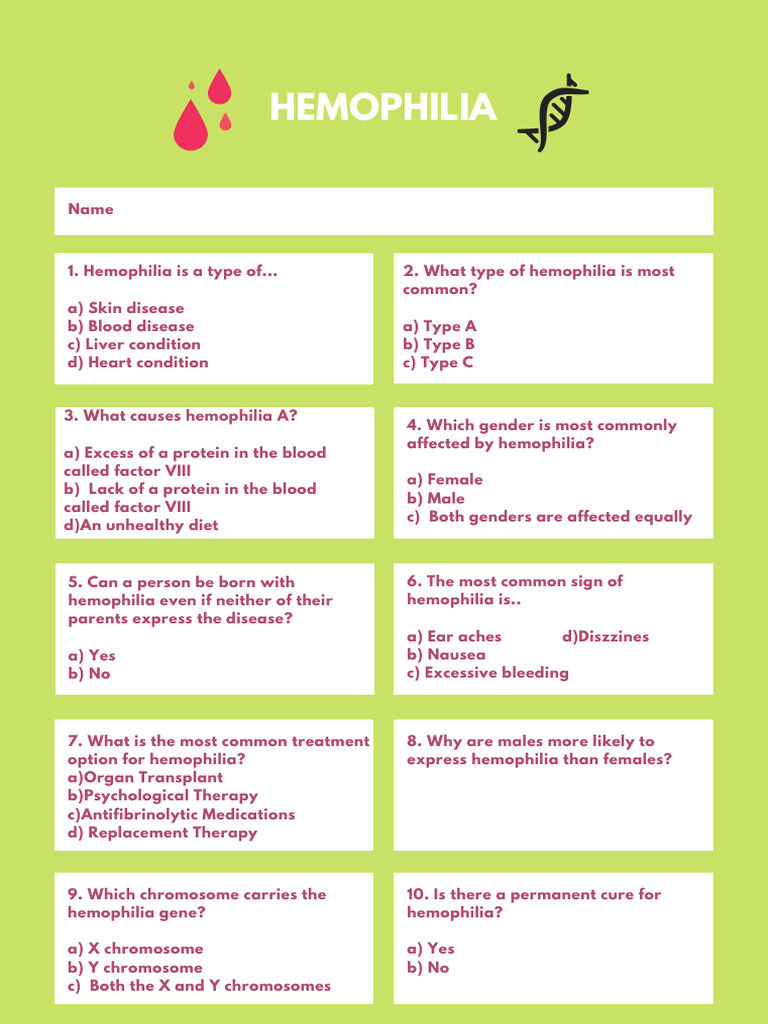 Hemophilia | PDF