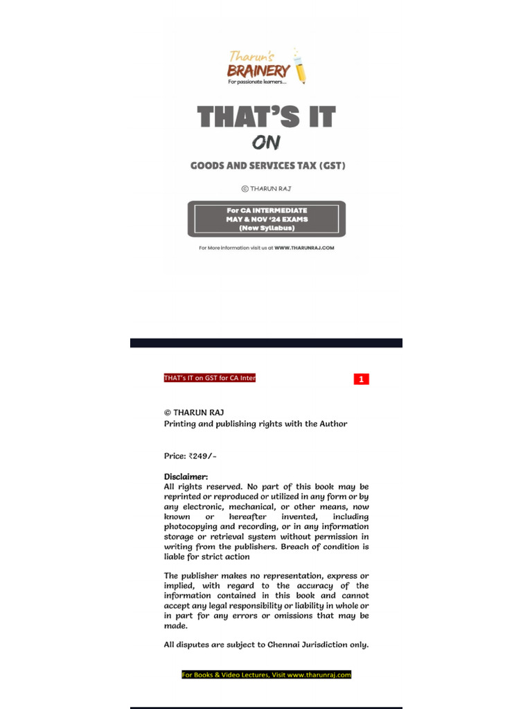 That's It Tharun Sir | PDF